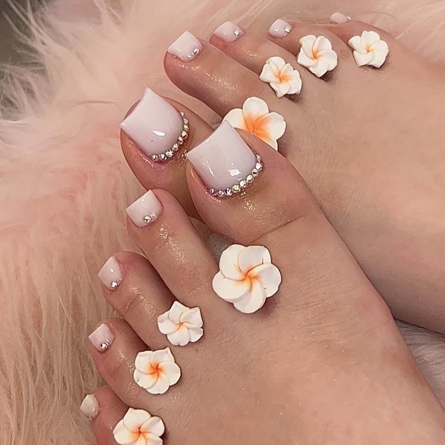 Amazon.com : 16pcs Flower Toe Separator, Toe Nail Separators, Toes ...