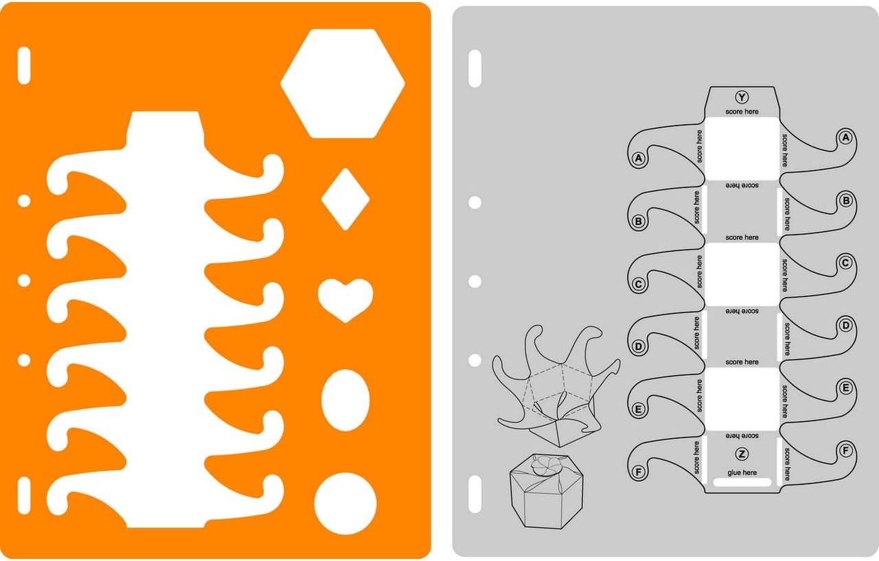 Amazon.com: Fiskars shapecutter shape template box 3 : Arts, Crafts ...