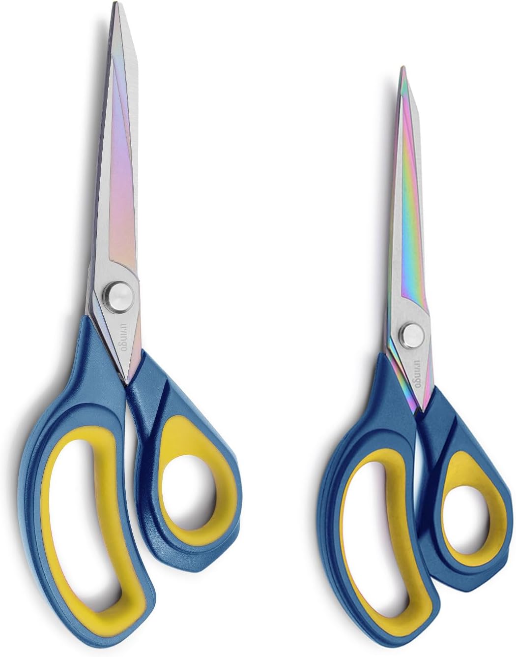 LIVINGO Professional Sewing Scissors Set: Soft Rubber Grip Forged ...