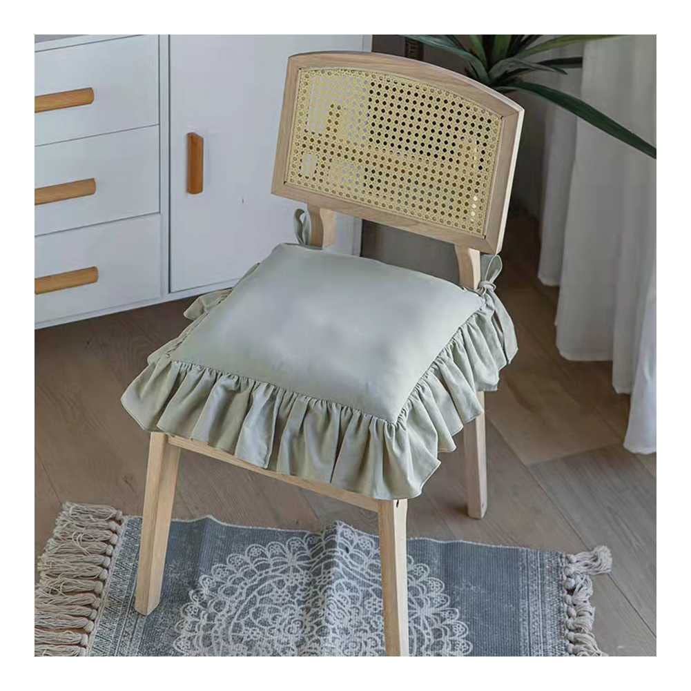 Shabby Chic Ruffled Chair Pads