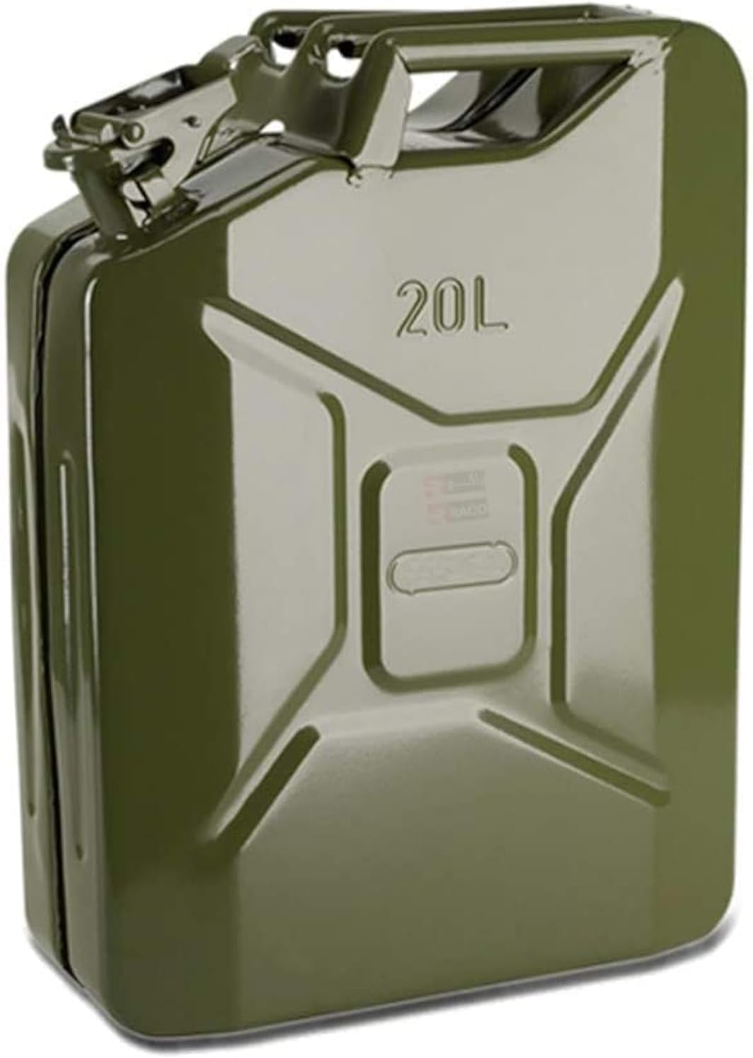 RACO Fuel Can for Gasolline, Diesel and Other Liquids Metal Jerry Can ...