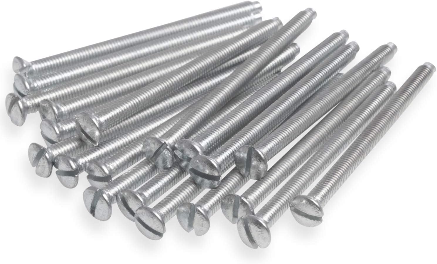 Pack of 50 M3.5 x 50mm Brass Screws Electrical Light Switch Plug Socket ...