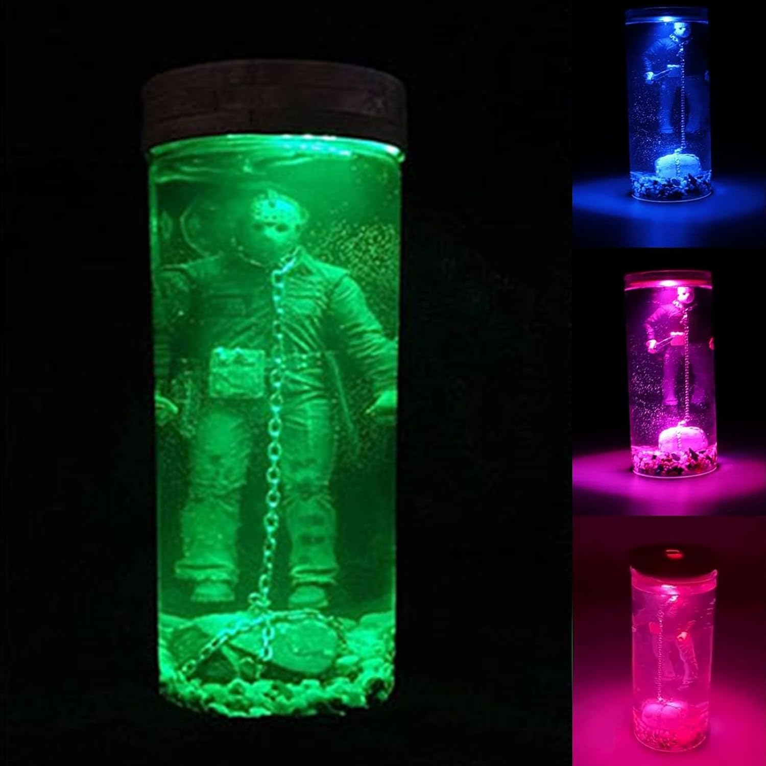 AFGHLMVCZ The 13th Collection - Horror Decor Lamp, Resin Jason Action ...