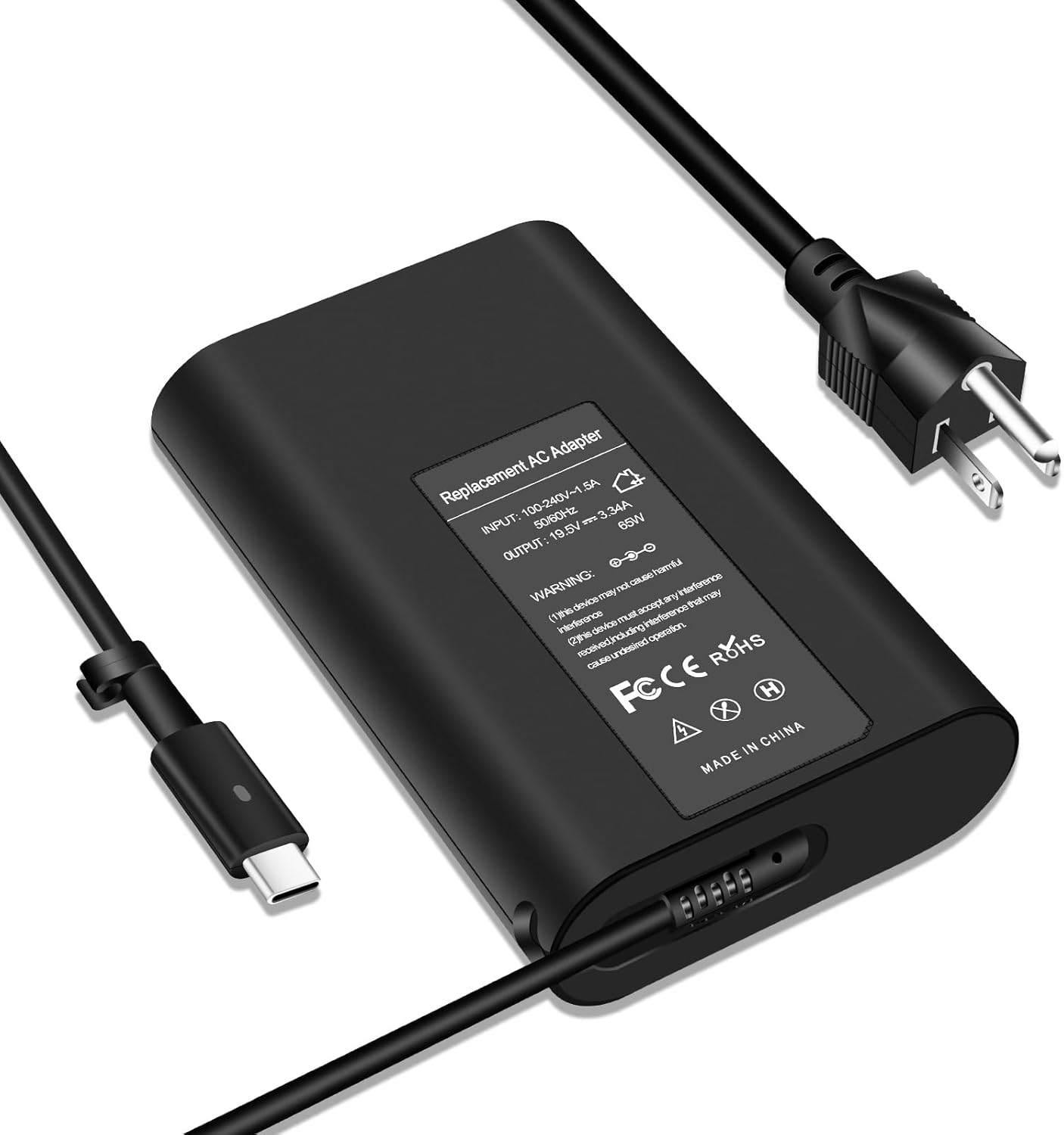 Amazon.com: 65w USB C Charger for Dell Chromebook 3100, DELL Latitude ...