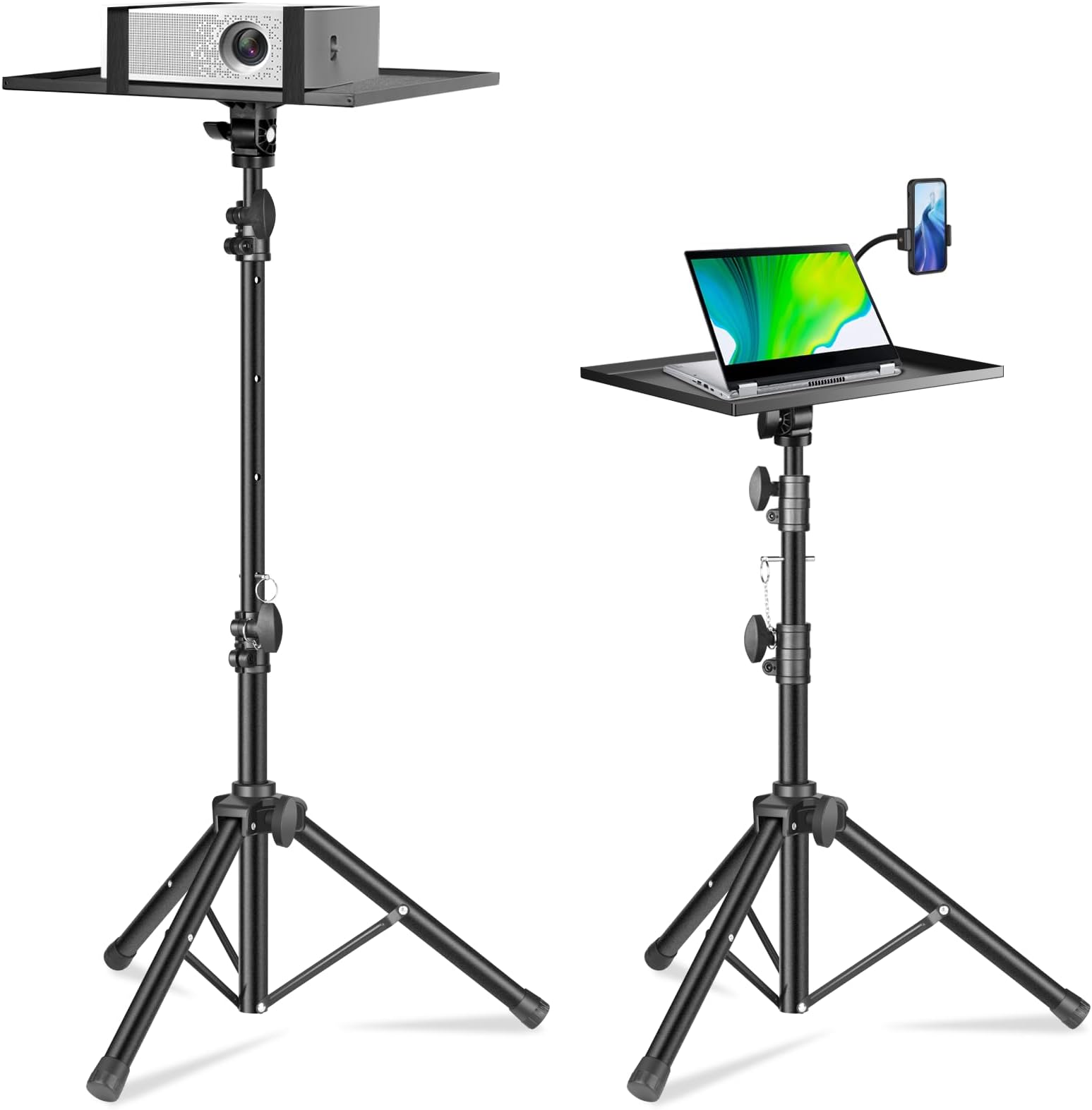 Amazon.com: AMADA HOMEFURNISHING Projector Stand, Laptop Stand with ...