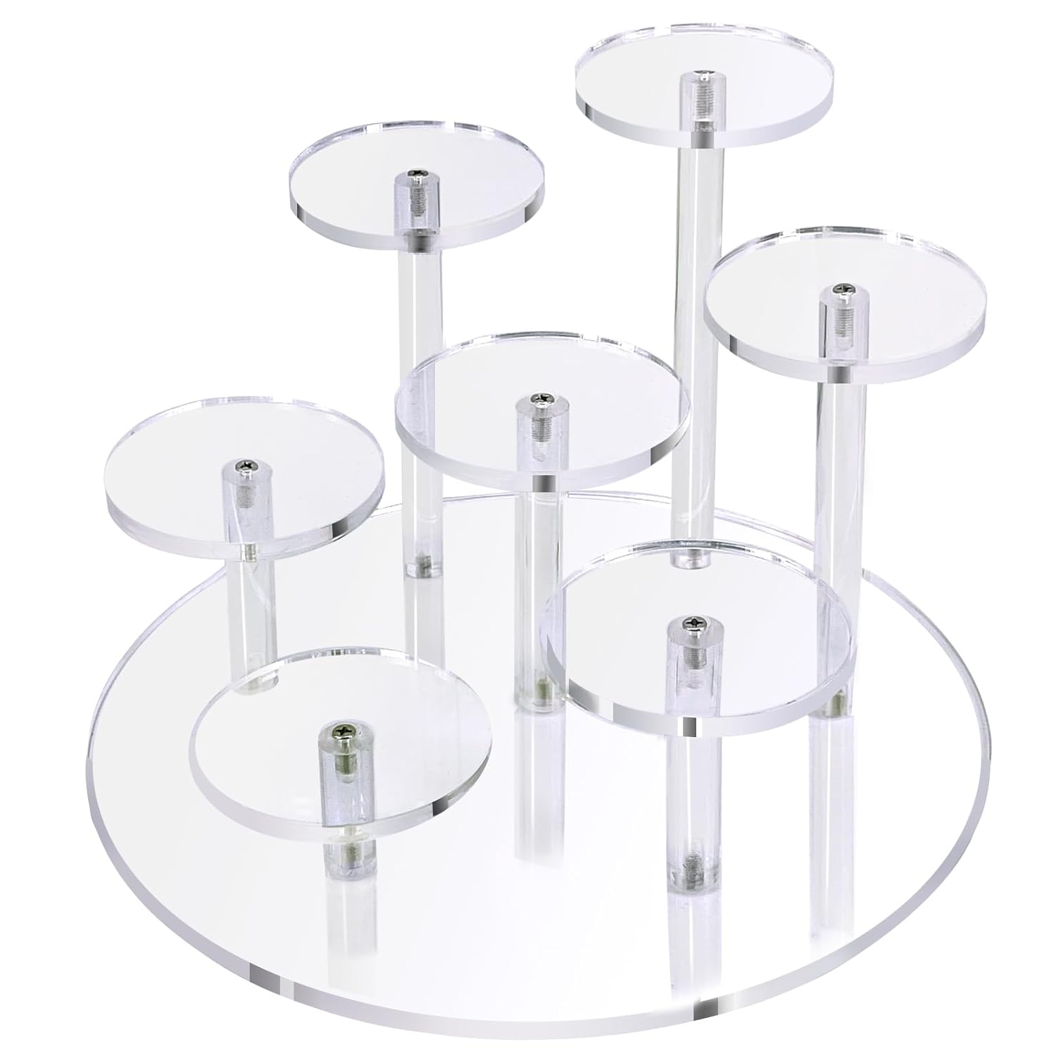 Eco Moda Acrylic Display Stand - 7-Tier Action Figure Stand ...