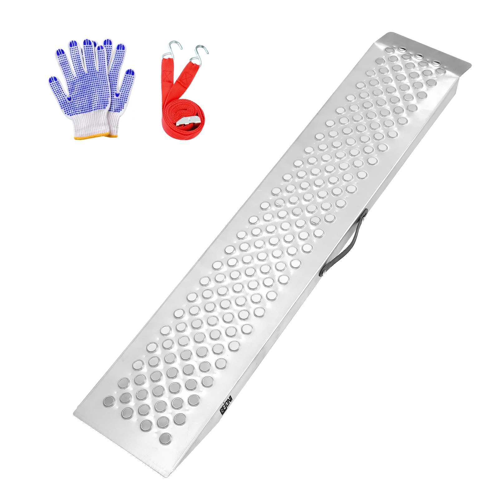 Snapklik.com : 47 Steel Portable Ramp, Anti-Slip Ramp For Motorcycle ...