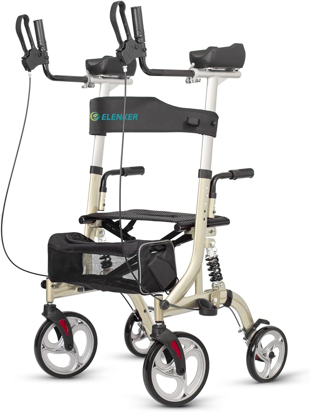 Amazon.com: OasisSpace Heavy Duty Upright Walker for 450 lb,Bariatric ...