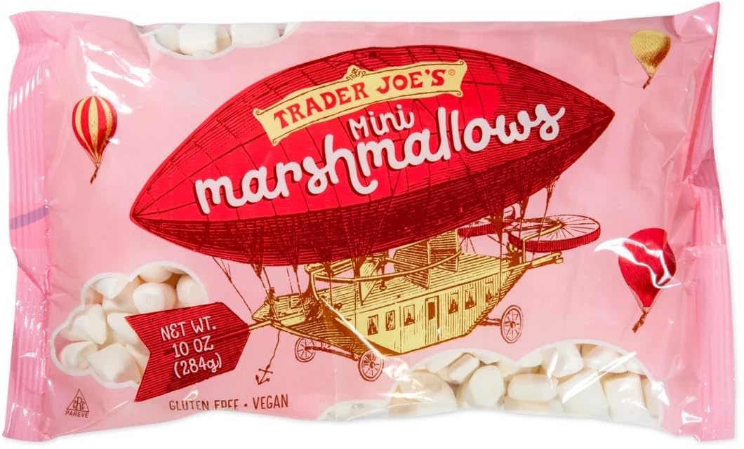 Amazon.com : Mini Gluten Free and Vegan Marshmallows by Trader Joes 10 ...