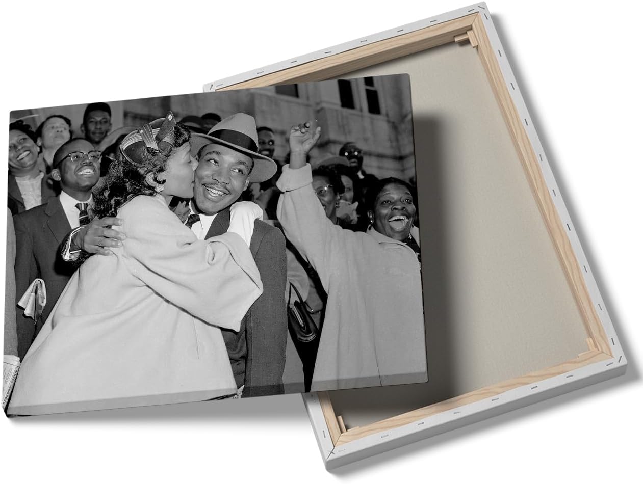 Amazon.com: 1956 Martin Luther King Jr. And Wife Coretta Vintage Civil ...