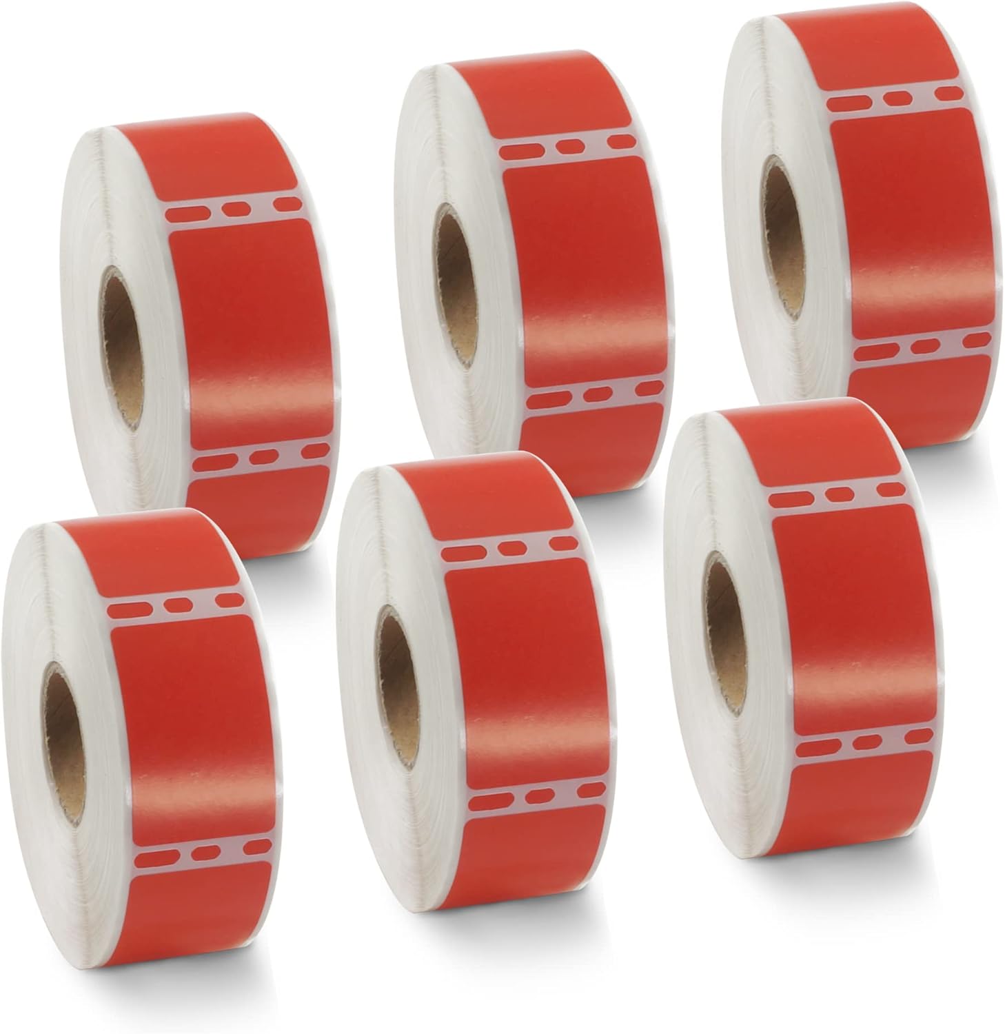 Amazon.com : BETCKEY Colored Labels Compatible with Dymo 30347 (1" x 1 ...