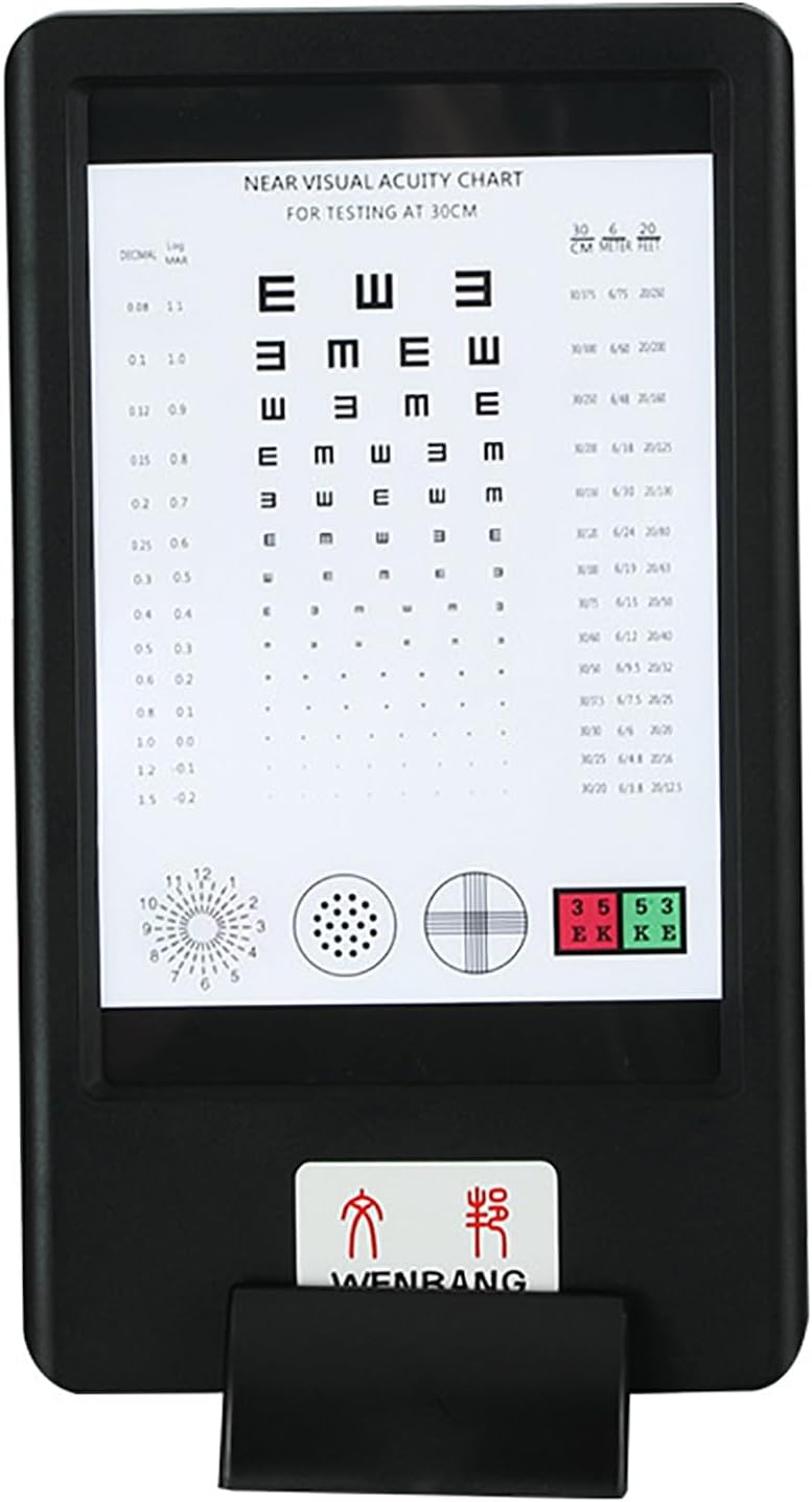 LBMED Eye Exams Charts, LED Eye Test Chart with Double-sided Display ...