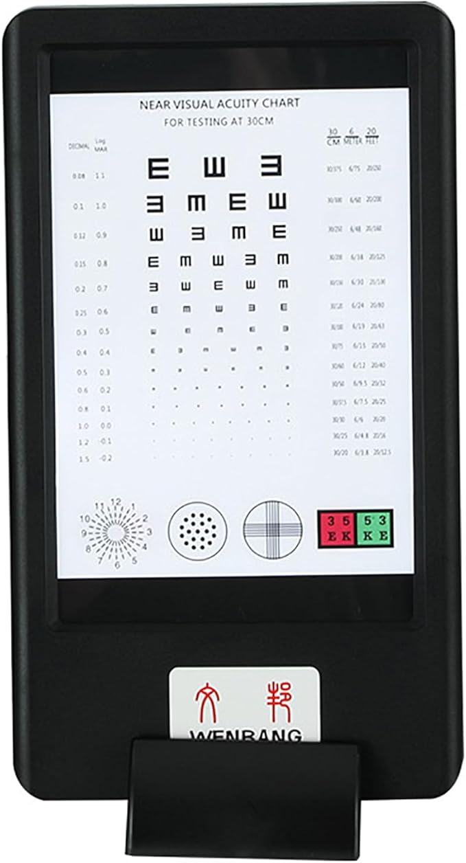 LBMED Eye Exams Charts, LED Eye Test Chart with Double-sided Display ...