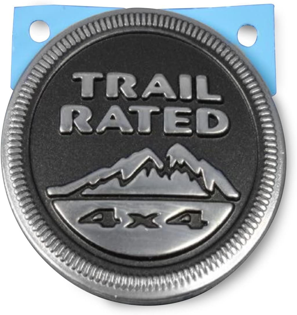 Amazon.com: Jeep Wrangler Set of 2 75th Anniversary Edition Trail Rated ...