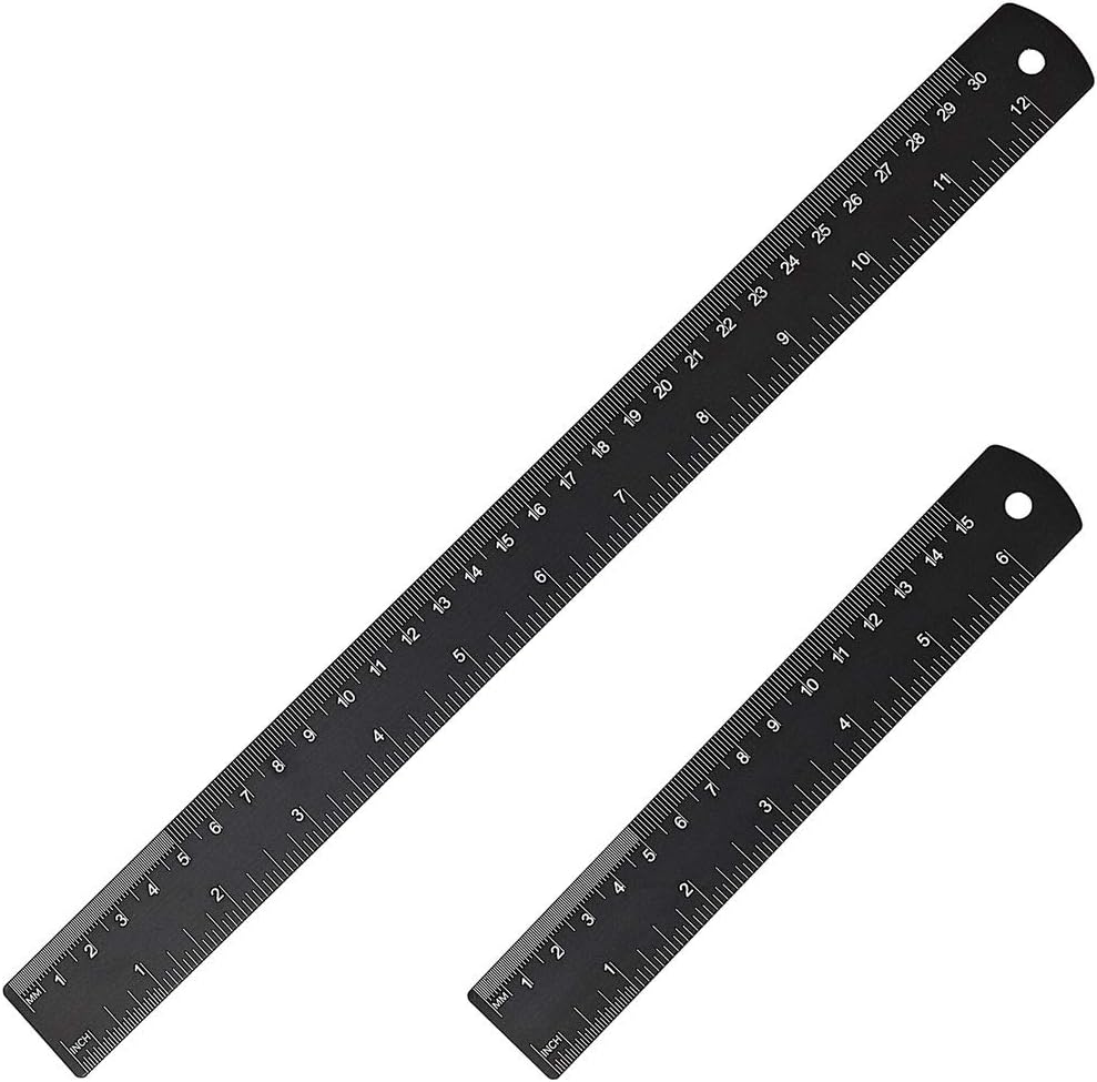 Helix 12 inch 30cm Steel Ruler : Amazon.co.uk: DIY & Tools