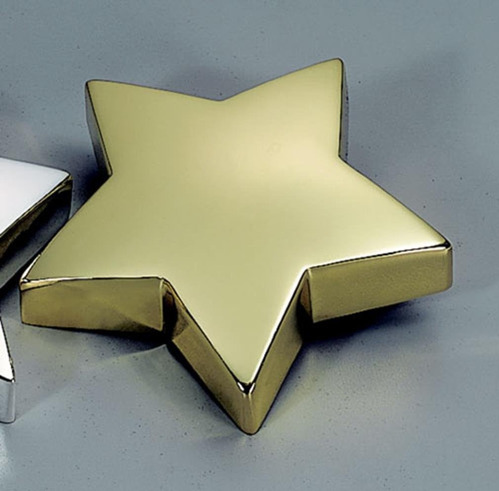 Amazon.com: Star Paperweight in Gold Finish : Office Products
