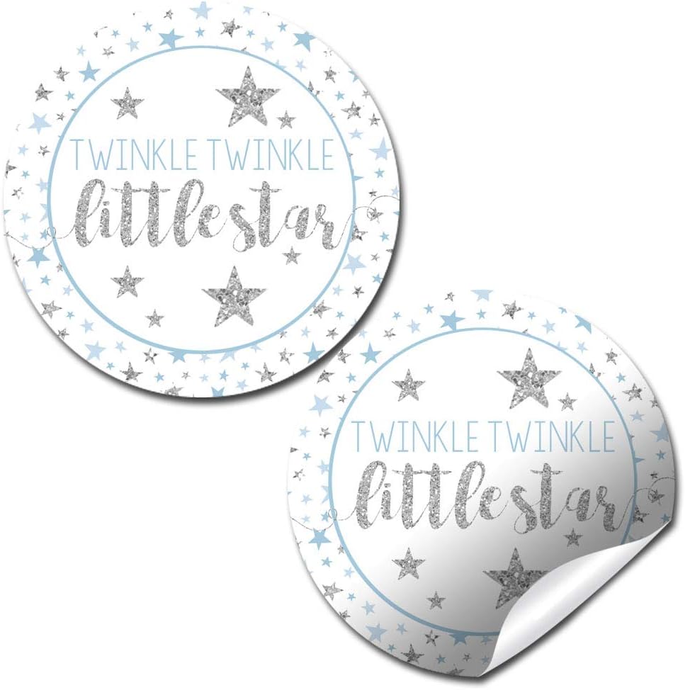 Amazon.com: 50 Thank You for Celebrating Our Little Star Stickers ...