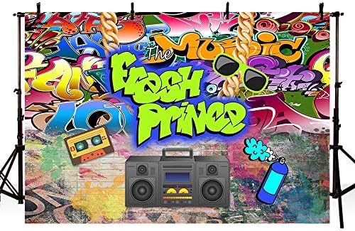 Amazon.com : Mocsicka Fresh ONE Birthday Backdrop Fresh Prince or ...