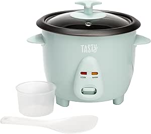 Amazon.com: Tasty Mini Rice Cooker with Removable Nonstick Bowl and ...