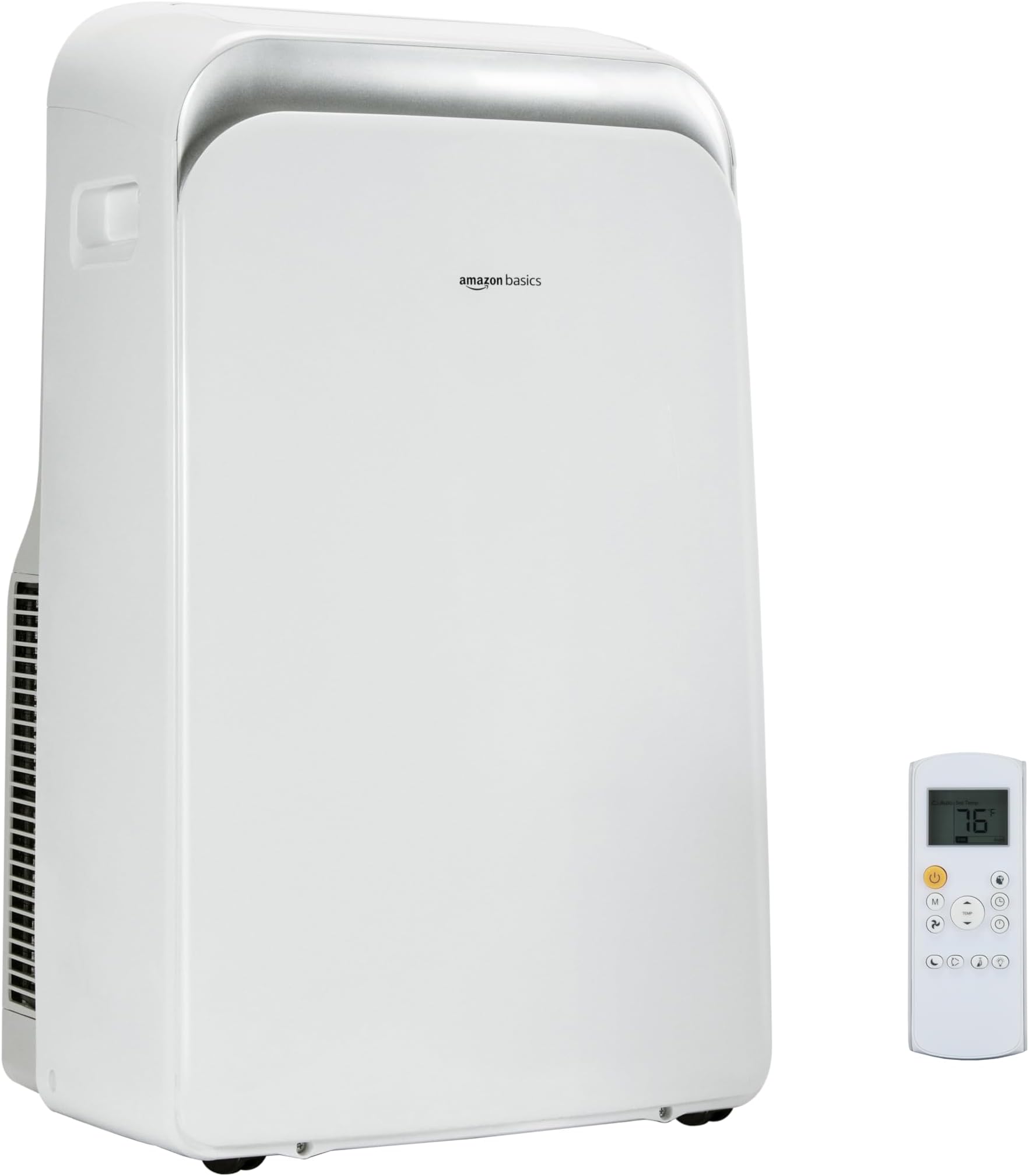Amazon Basics Portable AC (Air Conditioner) with Heat Pump, Dual ...