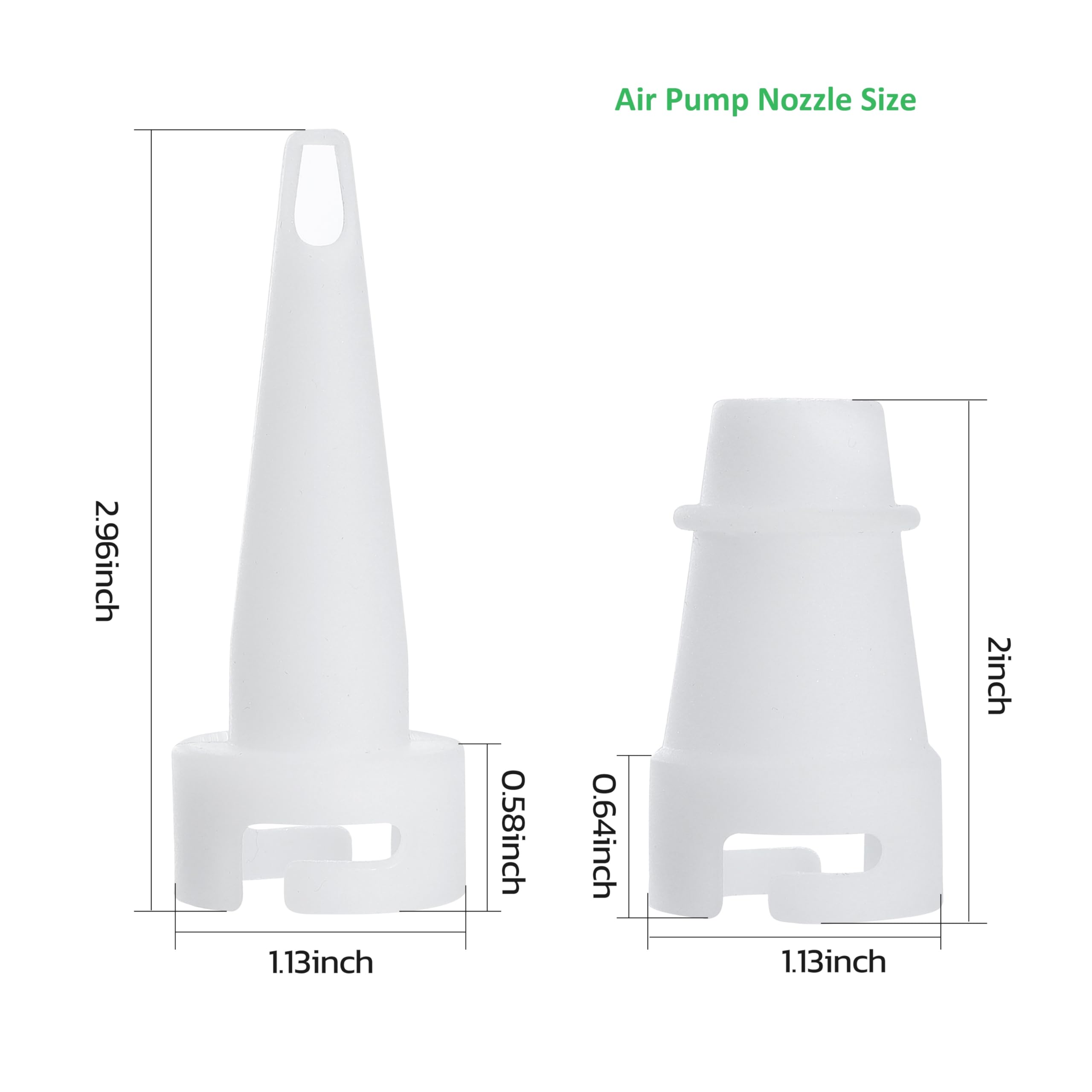 Snapklik.com : Quick Pump Fitting Nozzle Inflation Pump Adapter Air ...