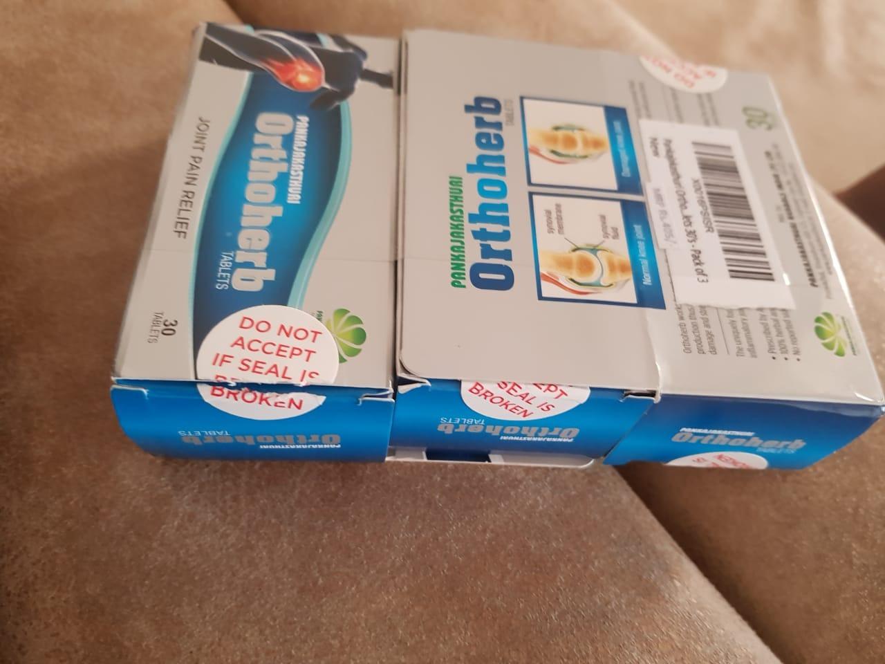 Pankajakasthuri Orthoherb Tablet Ayurvedic Pain Relief from Joint ...