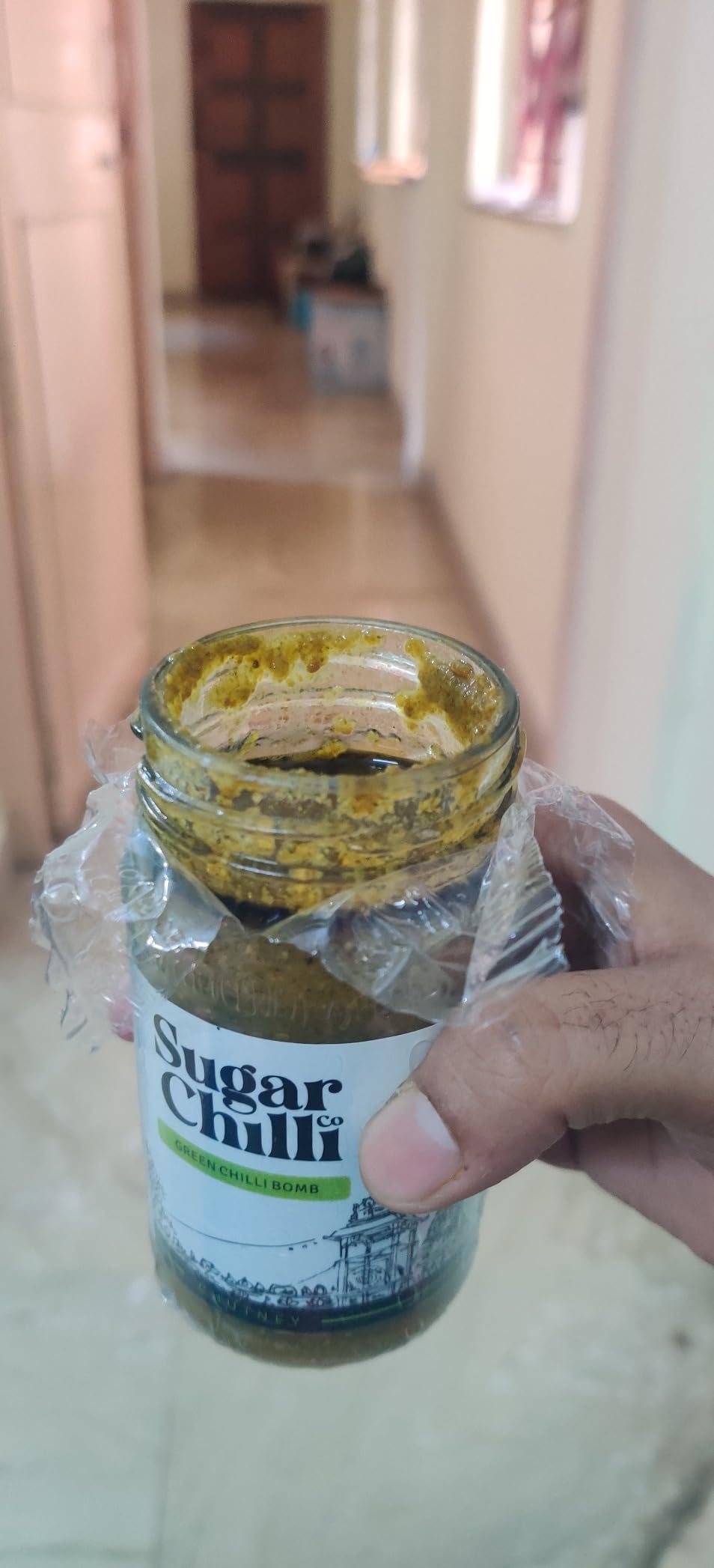 Sugar Chilli Co. Green Chilli Bomb Chutney | 100% Hand-Made with Pure ...