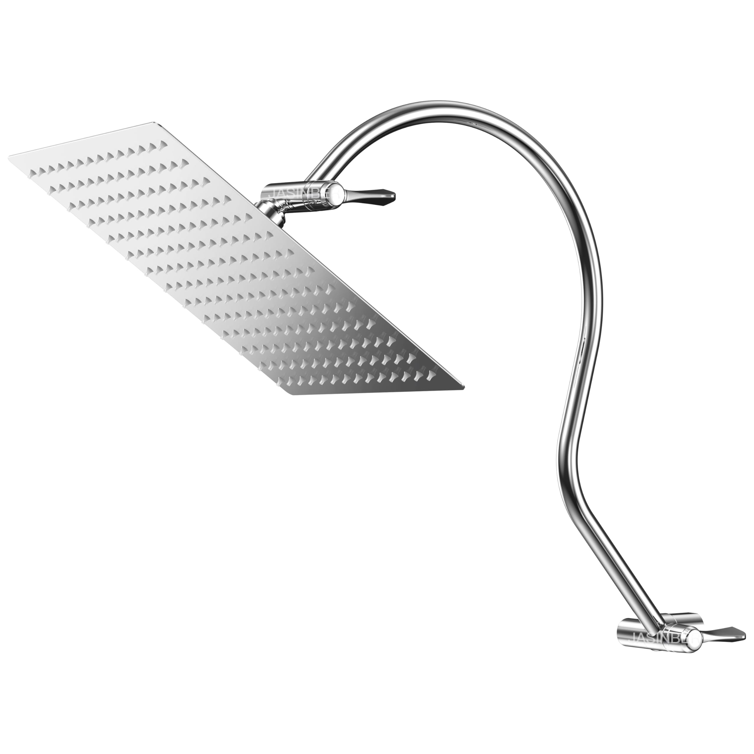 Regadera para Baño de 8 Pulgadas con 30cm Brazo de Ducha Ajustable ...