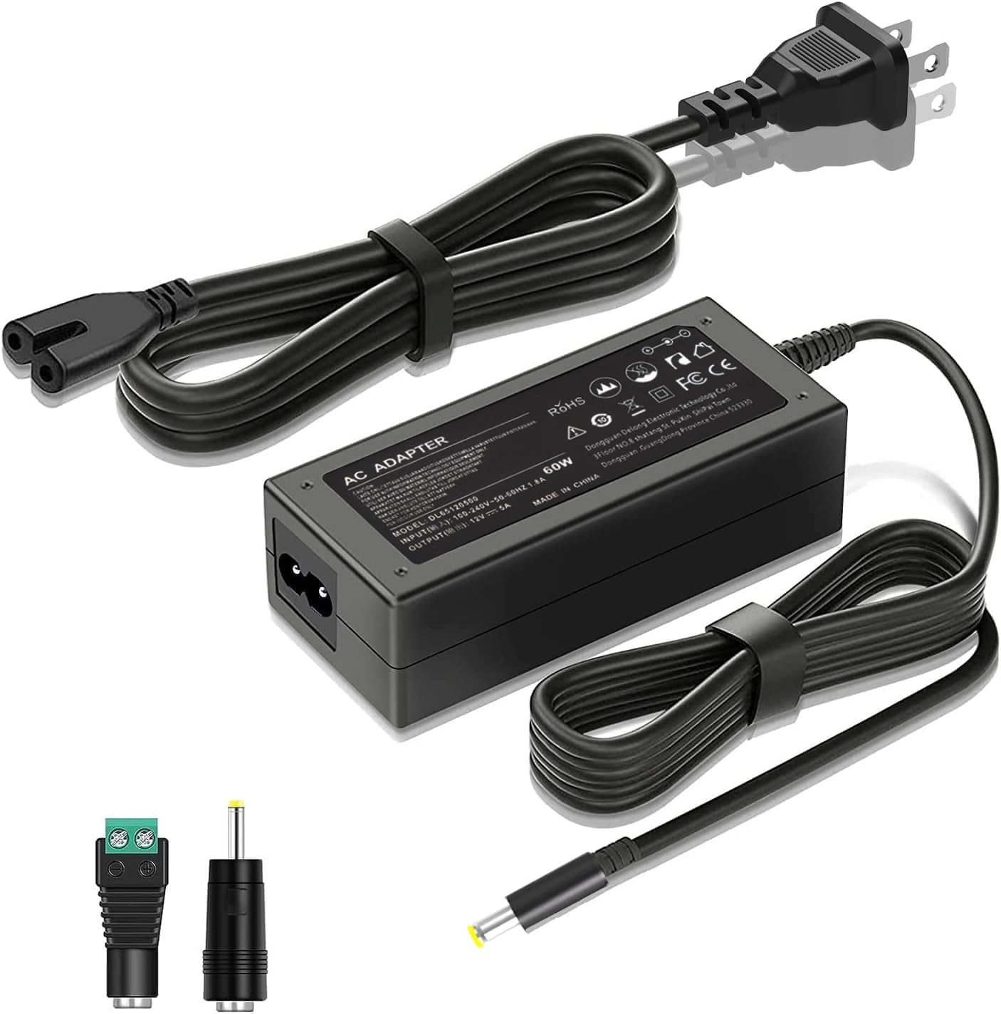 Amazon.com: 60W 12V 5A led Strip Light Power Supply for 5050 3528 LED ...