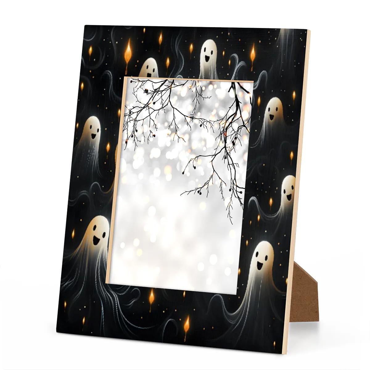 Amazon.com - Liberty Goddess Halloween Ghost 5x7 Picture Frame ...