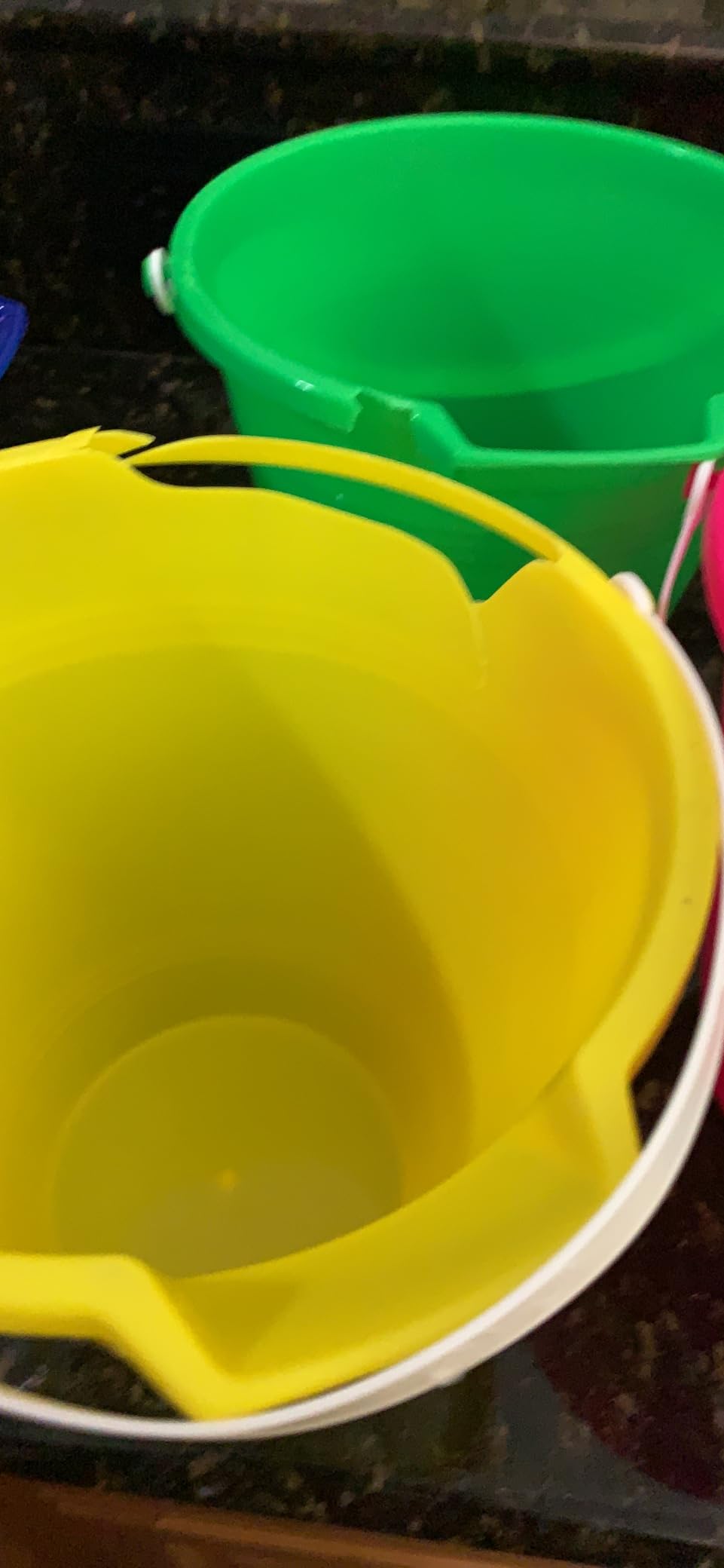 Amazon.com: Holady 9 Inch Large Sand Beach Buckets Pail,Sand Bucket ...