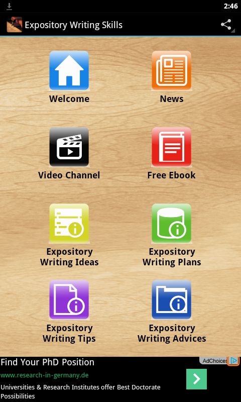 Expository Writing Skills - App on Amazon Appstore