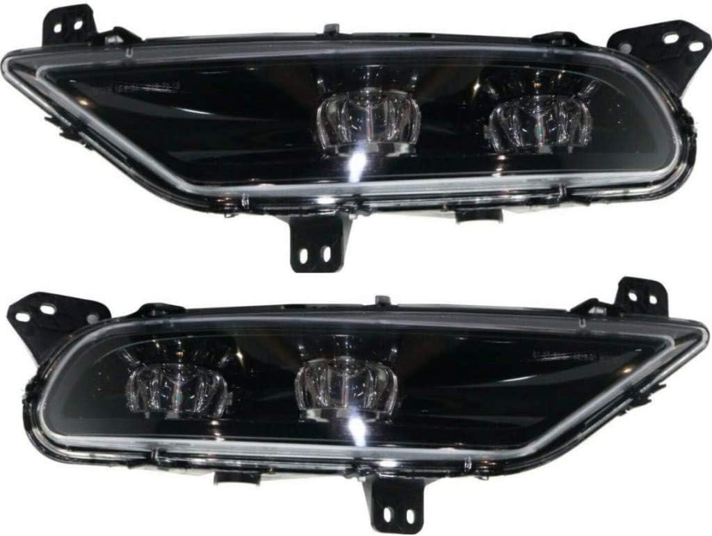 Para Chrysler 300 montaje de luz antiniebla 2015 16 17 18 2019 lado del ...
