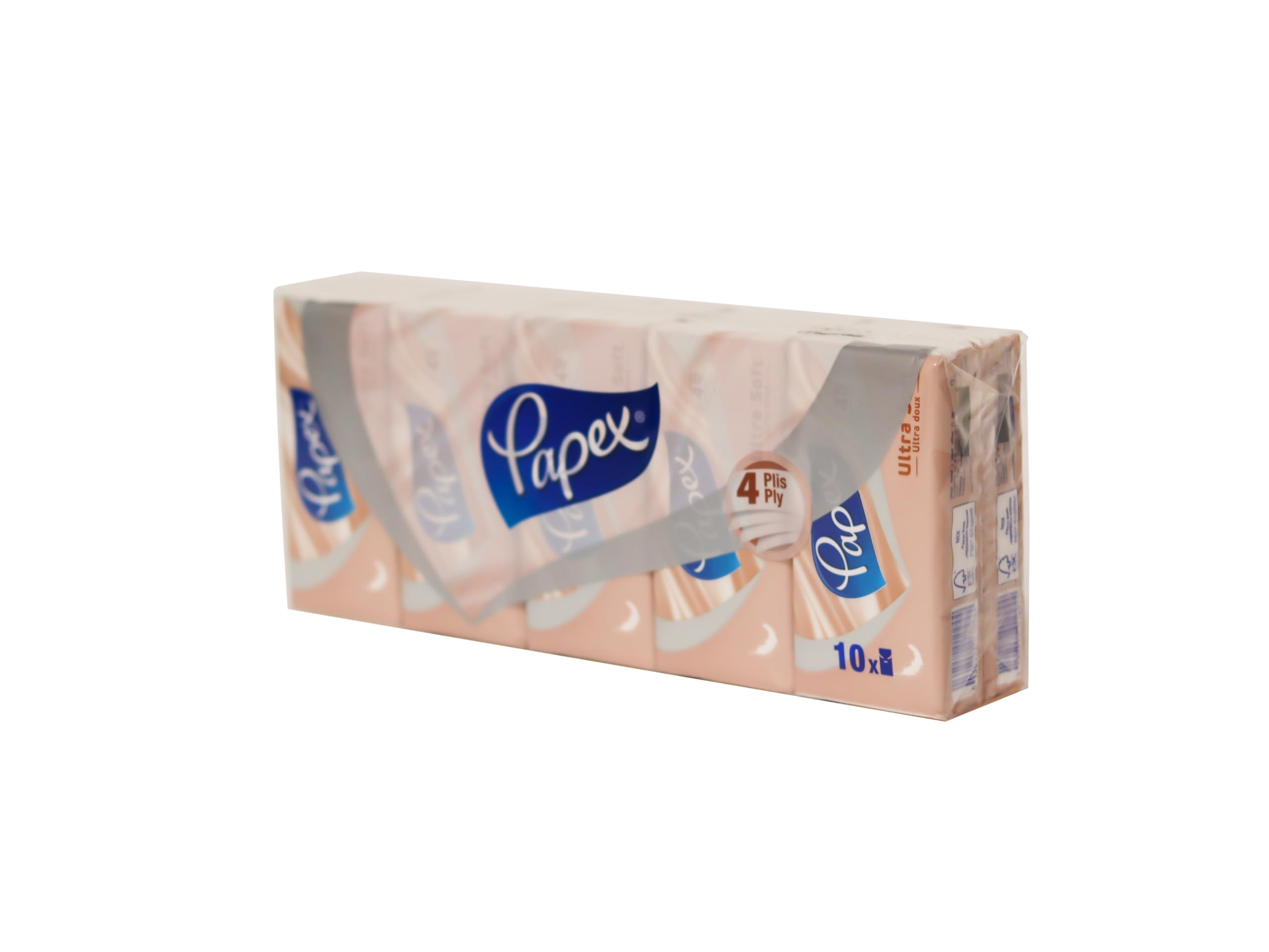 PAPEX ON-The-GO Ultra Soft Facial TISSUES, TISSUES Travel Size, 10 ...