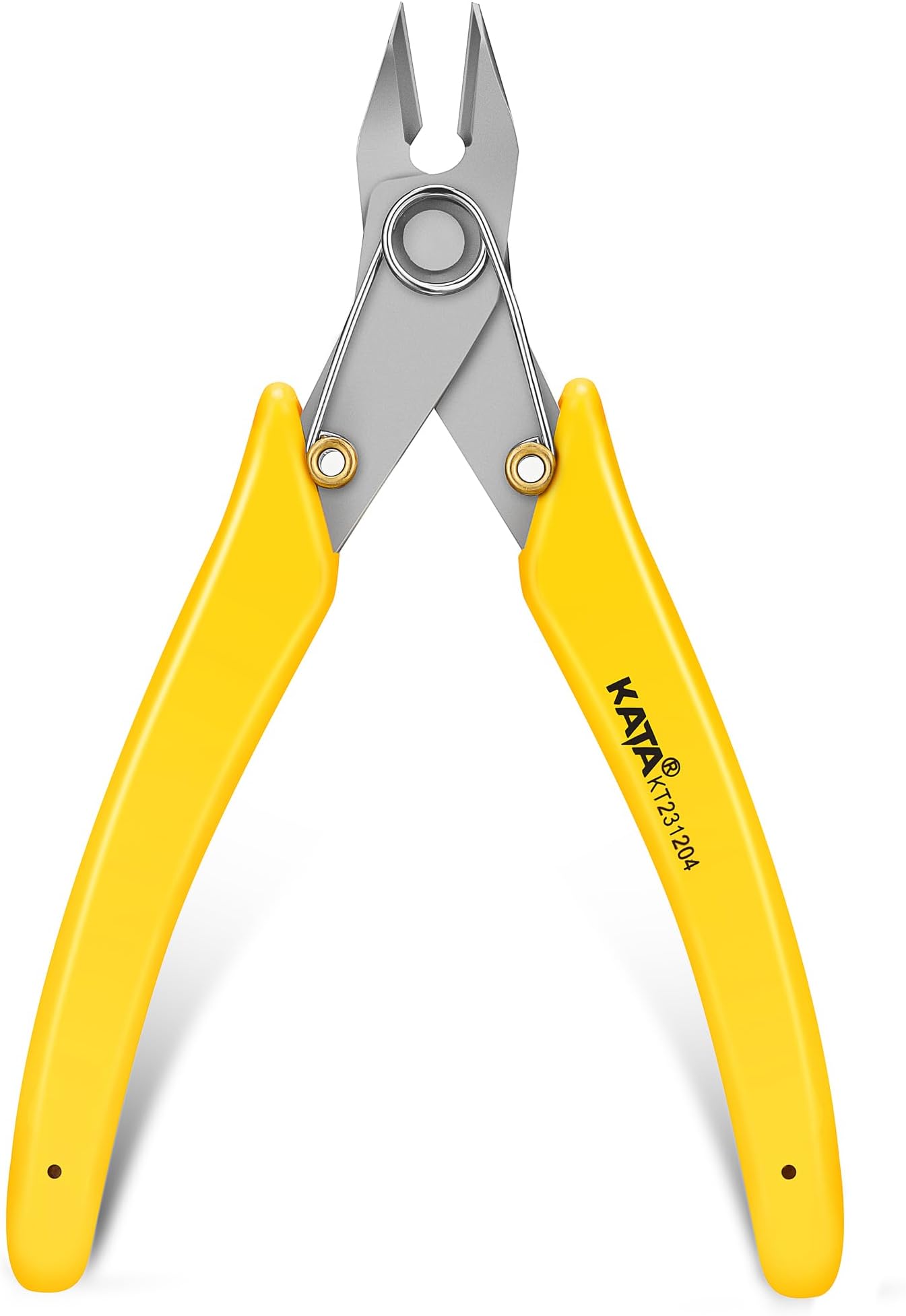DOWELL Flush Cutter Micro Wire Cutters 5 Inch Stainless Steel Side ...