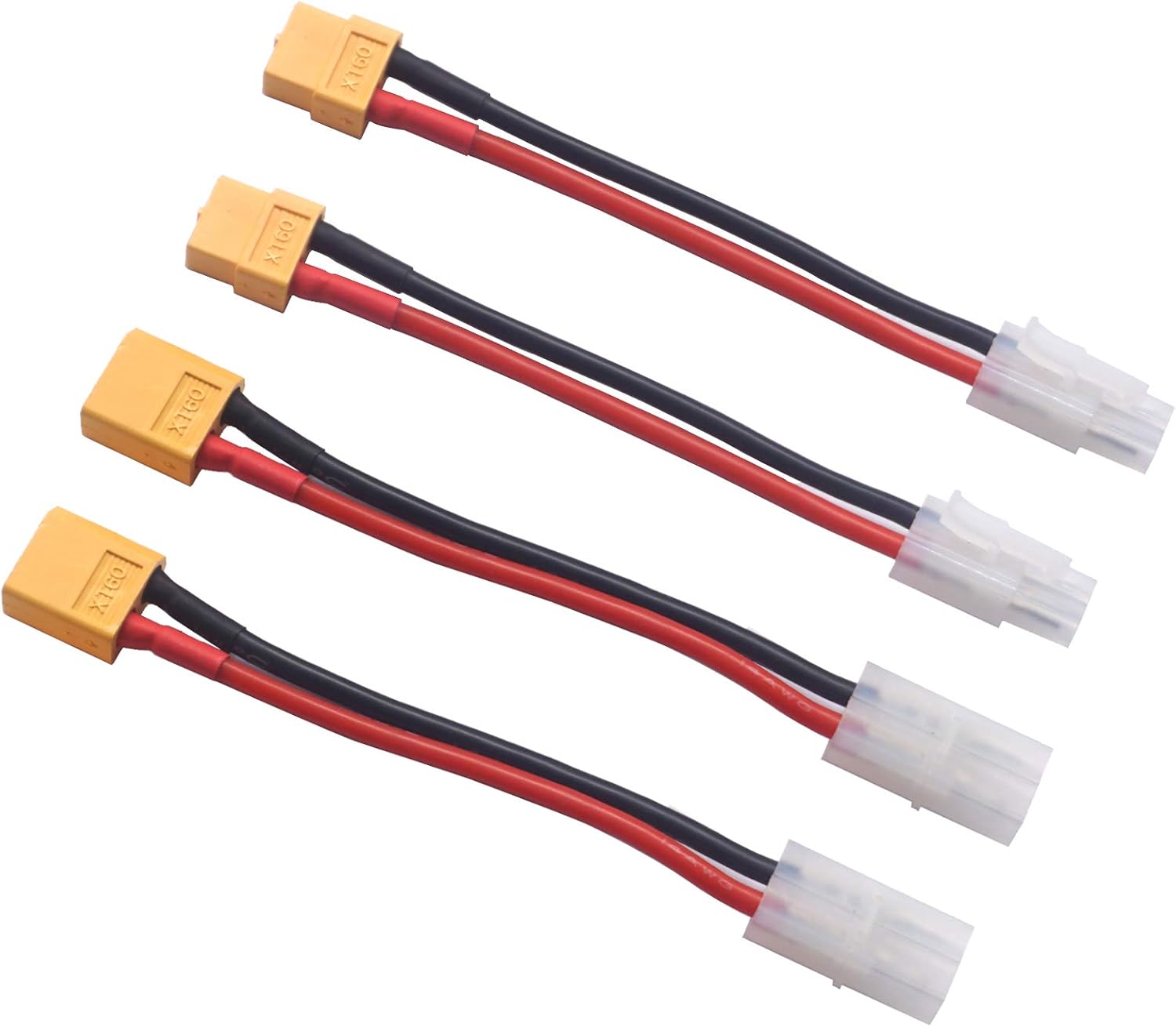 Amazon.com: Vgoohobby 2Pairs Plug Compatible with Big Tamiya Style Plug ...