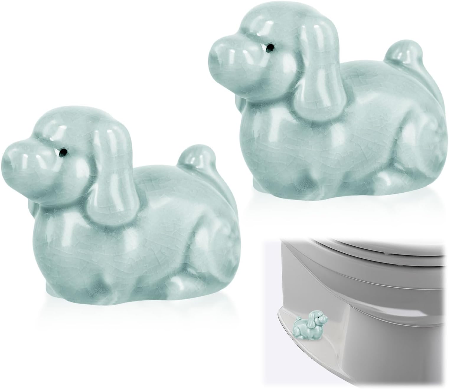 Toilet Bolt Caps, Decorative Toilet Bolt Covers, Ceramic Cute Frog ...