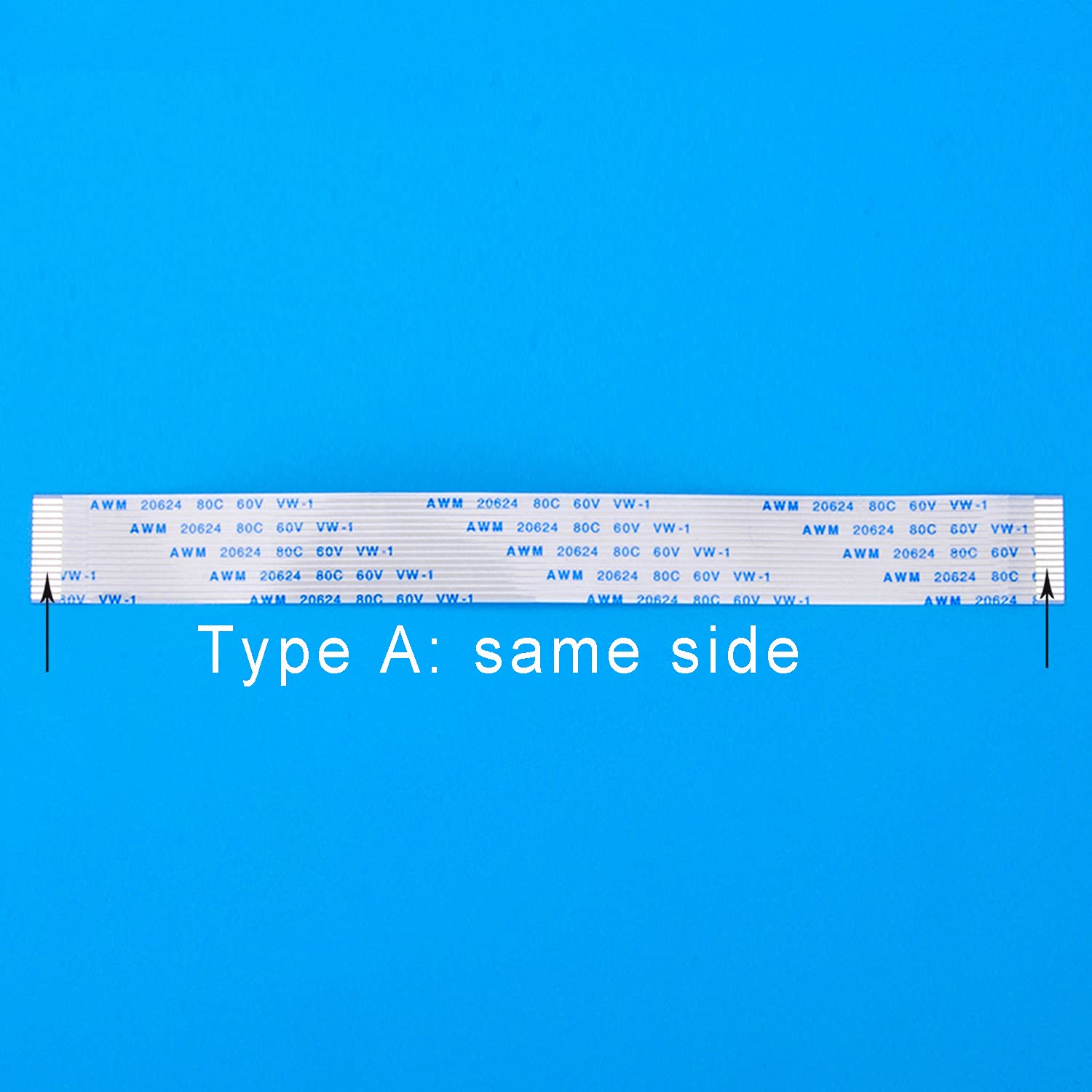 Snapklik.com : Flexible Flat Ribbon Cable 15Pin 1mm Pitch FFC FPC 6 ...