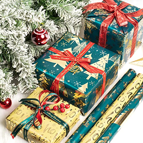 Snapklik.com : MAYPLUSS Christmas Wrapping Paper Roll - Mini Roll - 17 ...