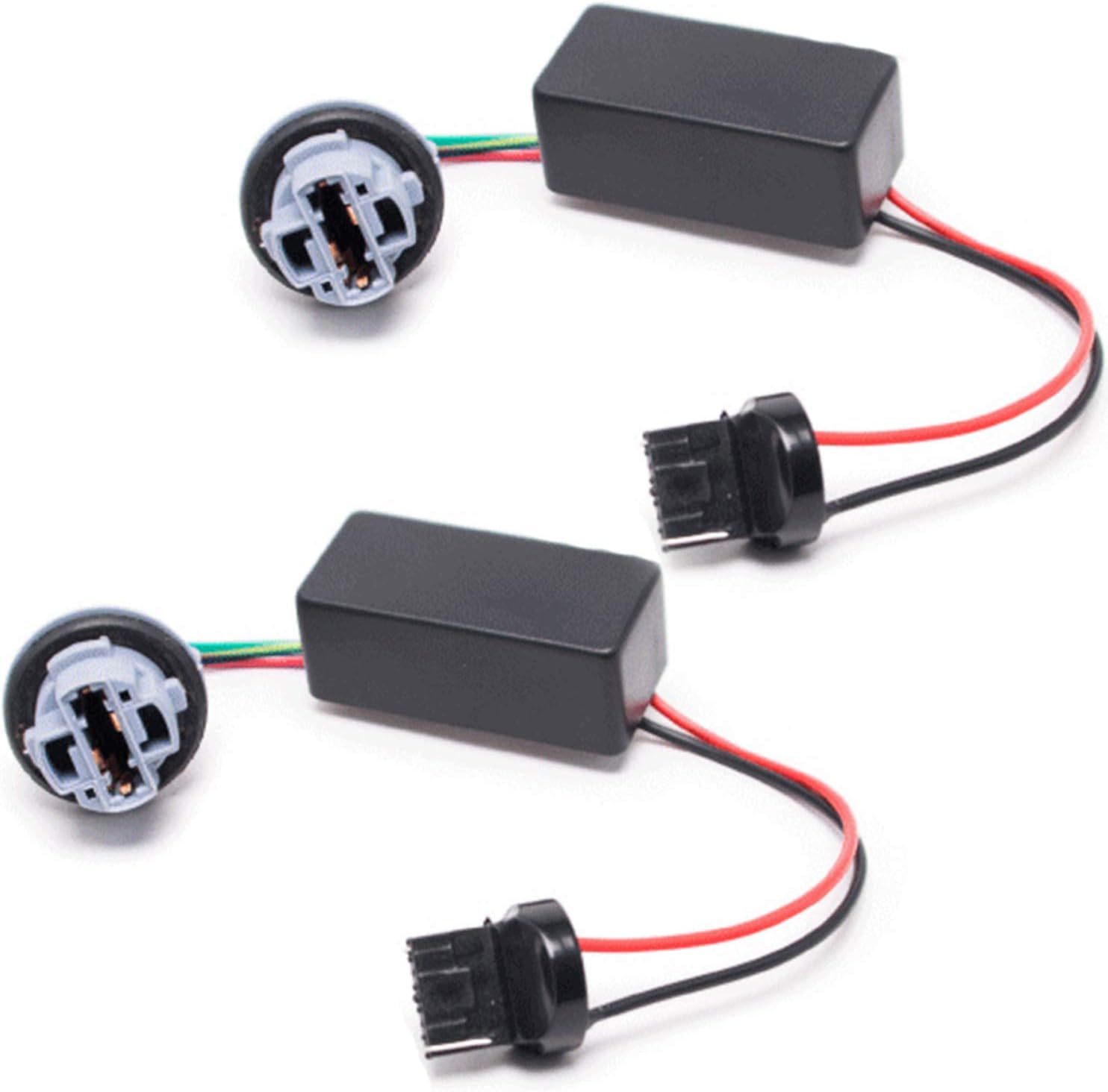 Amazon | 【ポン付け抵抗器】 MK53S 新型 スペーシアカスタム [H29.12～] T20 LED ウインカー 用 ハイフラ防止抵抗器 シングル ピンチ部違い | LEDバルブ ...