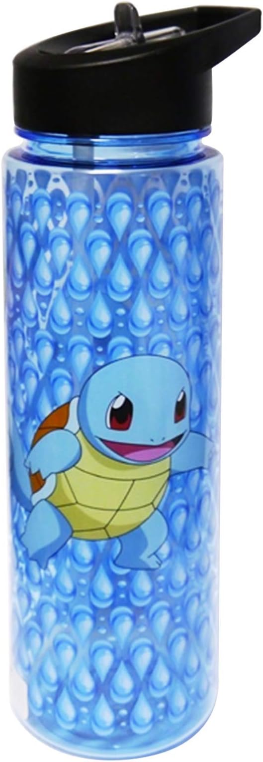 Amazon.com: JUST FUNKY Pokemon Squirtle w/Water Droplets Plastic Water ...