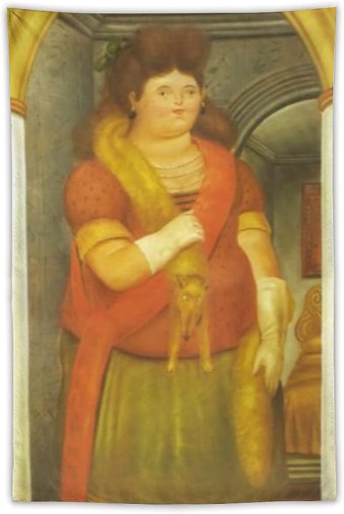 Amazon.co.jp: フェルナンド・ボテロ Art by Fernando Botero 絵画 タペストリー ポスター 印刷 ウォール ...