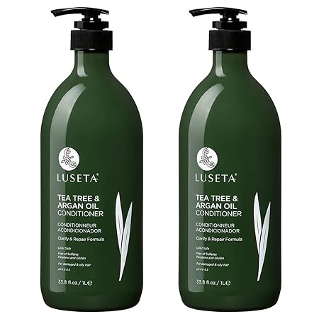 Amazon.com : Luseta Tea Tree & Argan Oil Detangling Shampoo ...