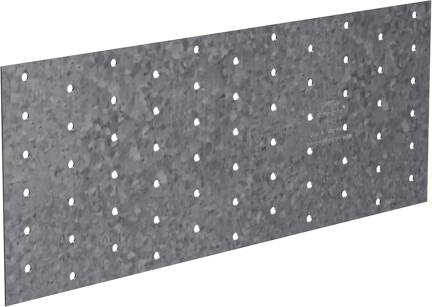 Amazon.com: Simpson Strong-Tie TP411 TP 4-1/8 in. x 11 in. 20-Gauge ...