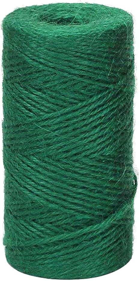 Vivifying 328 Feet Green Garden Twine, 2mm Jute Twine for Floristry ...