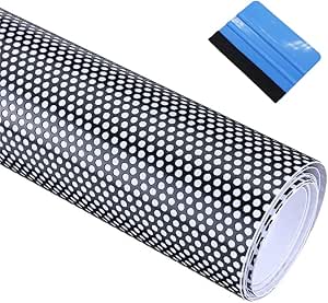 Amazon.com: Vinyl Film One Way Vision Privacy Film Wrap Car/Home Window ...