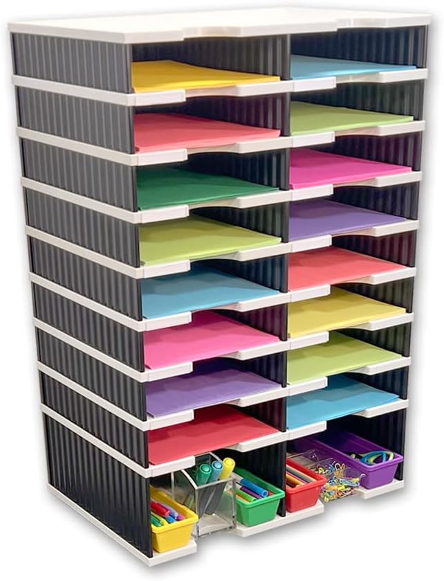 Amazon.com : Ultimate Office TierDrop™ Plus 16-Slot with Riser Storage ...