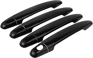 Amazon.com: REPAIROCK 4pcs Exterior Door Handle Cover Car Door Handle ...