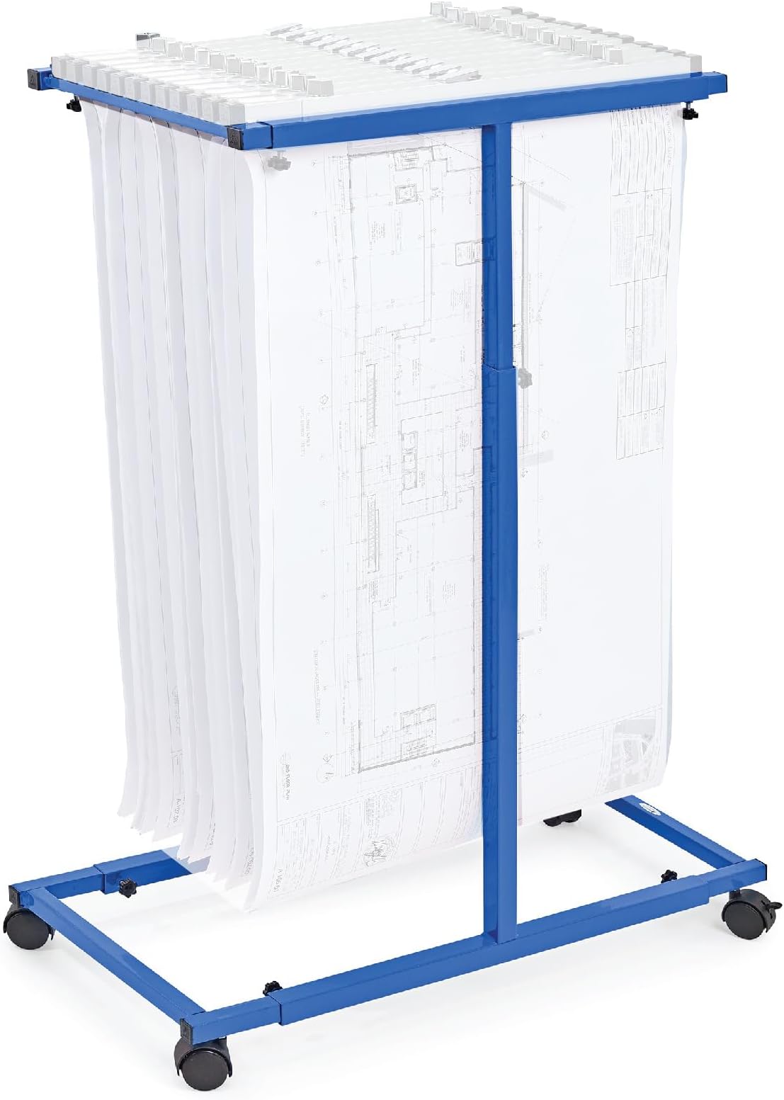 Amazon.com : Adir Mobile Blueprint Storage Rack - Adjustable and ...