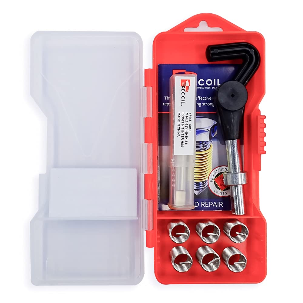 Recoil Thread Repair Kit,M20-1.5,6 pcs.: Amazon.com: Industrial ...